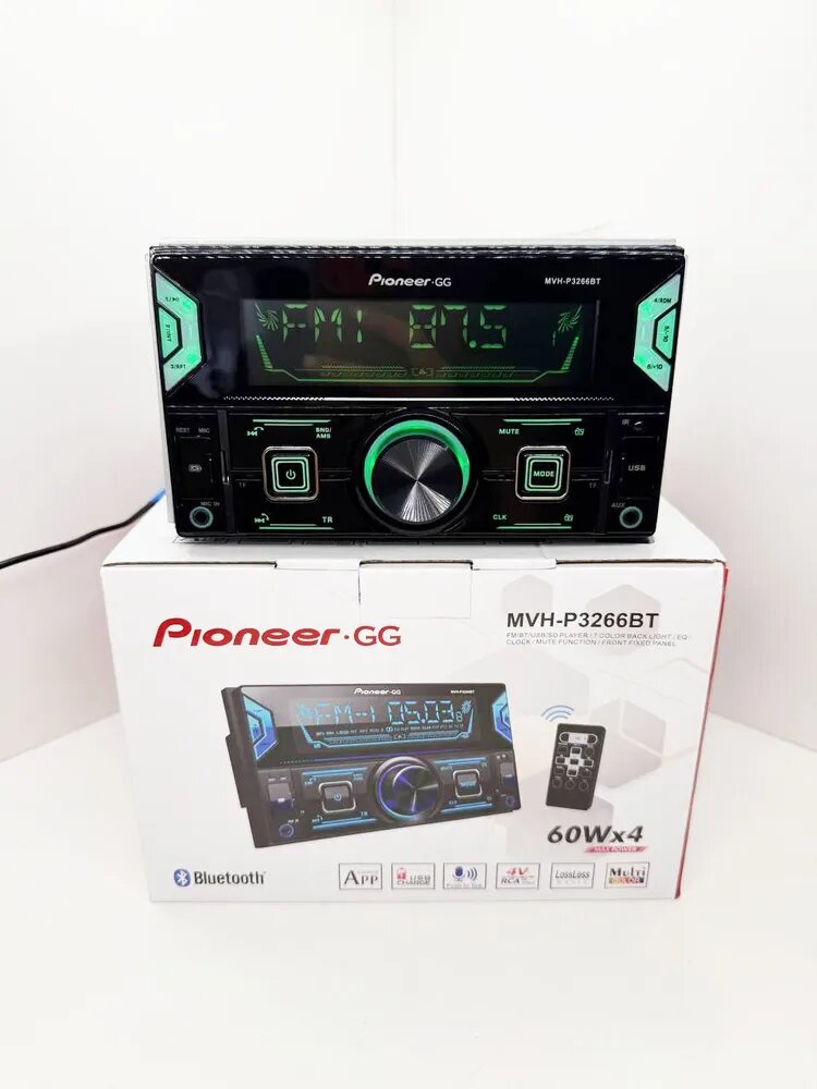 Автомагнитола 2 Din 7 дюймов (bluetooth, USB, AUX)