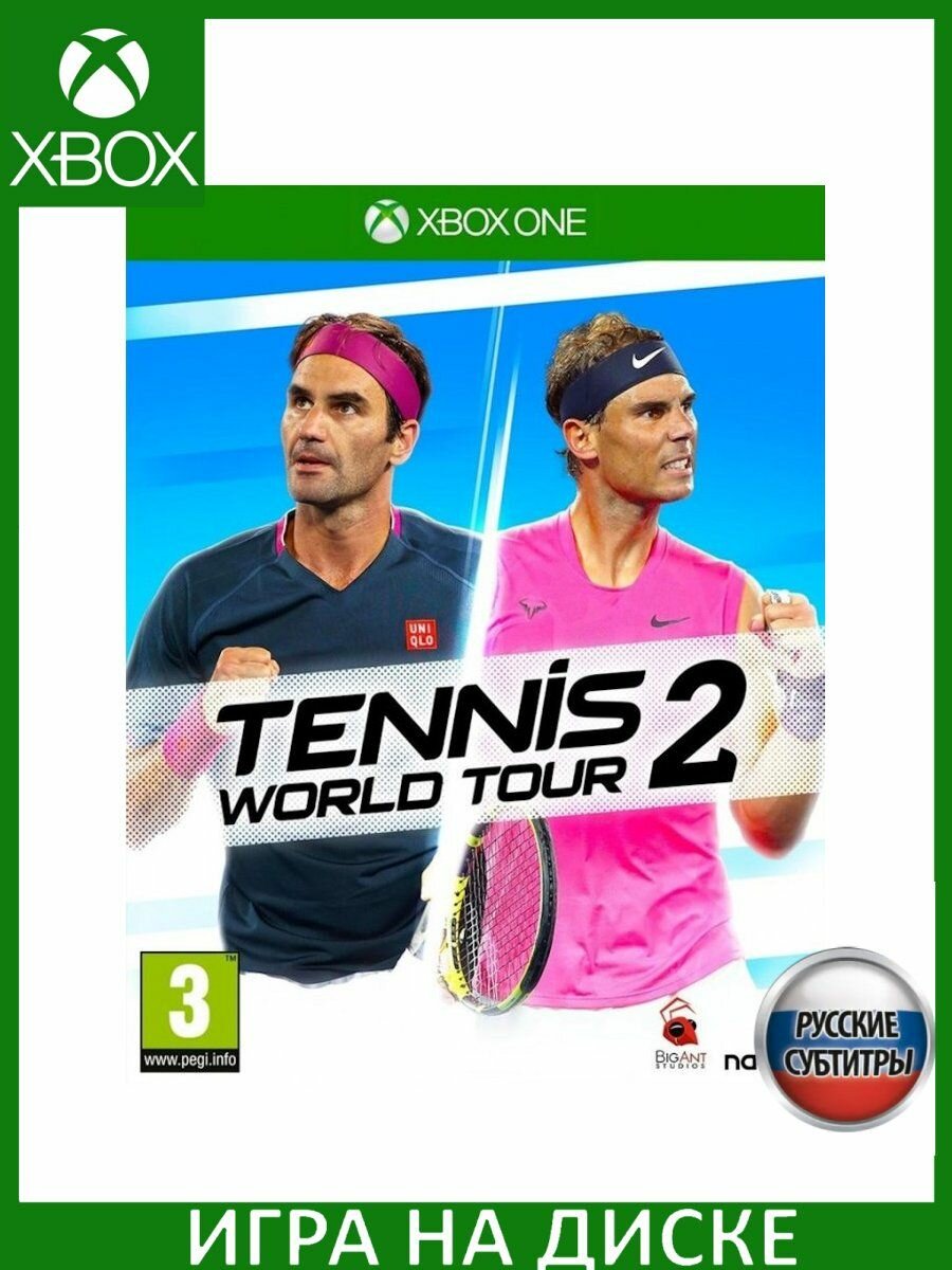 Игра Tennis World Tour 2 Xbox One, Series X Русская Версия Диск на Xbox