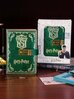 Блокнот Гарри Поттер Слизерин с кодовым замком, 180 листов, 130х185 мм, искусственная кожа