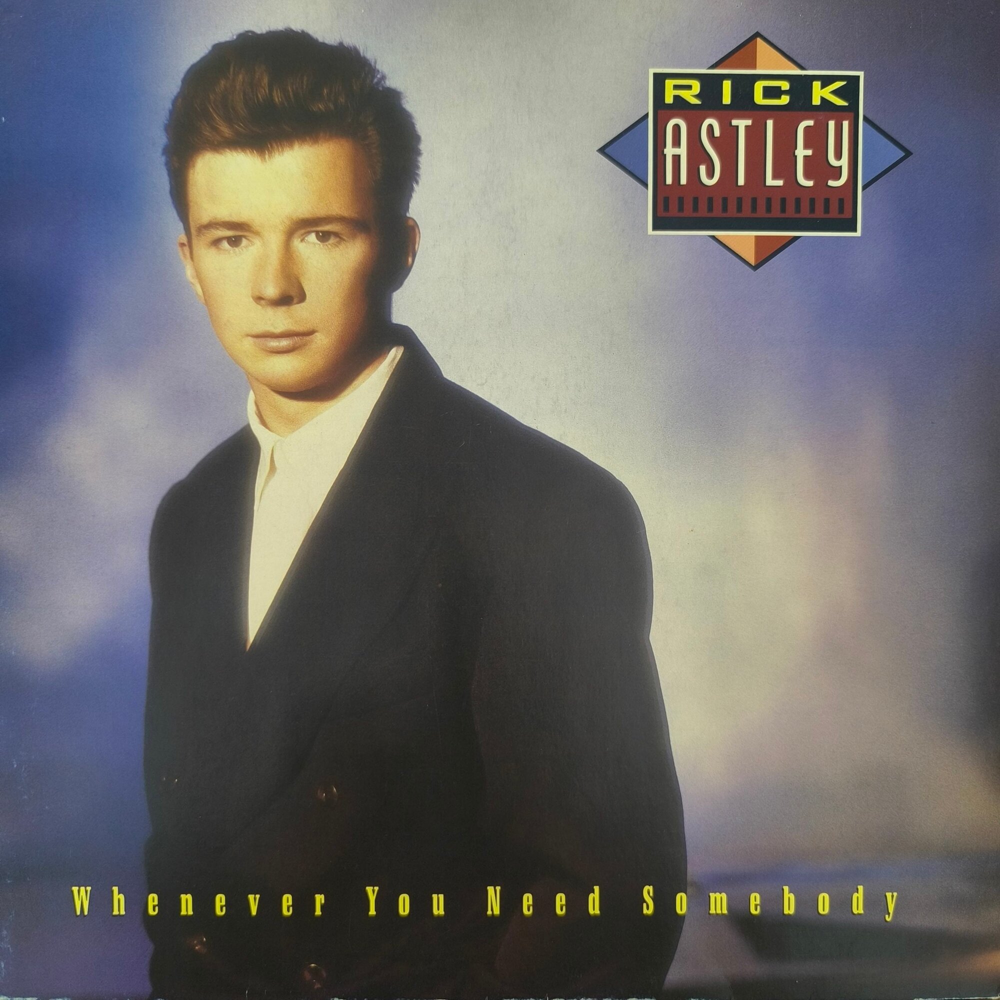 Виниловая пластинка Rick Astley - Whenever You Need Somebody (Германия) LP