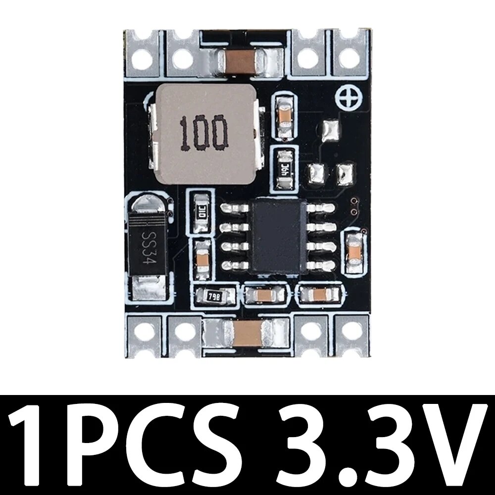 Регулятор напряжения EGBO MP1584EN 3.3В 5В 9В 12В 3A 3.3V 1PCS