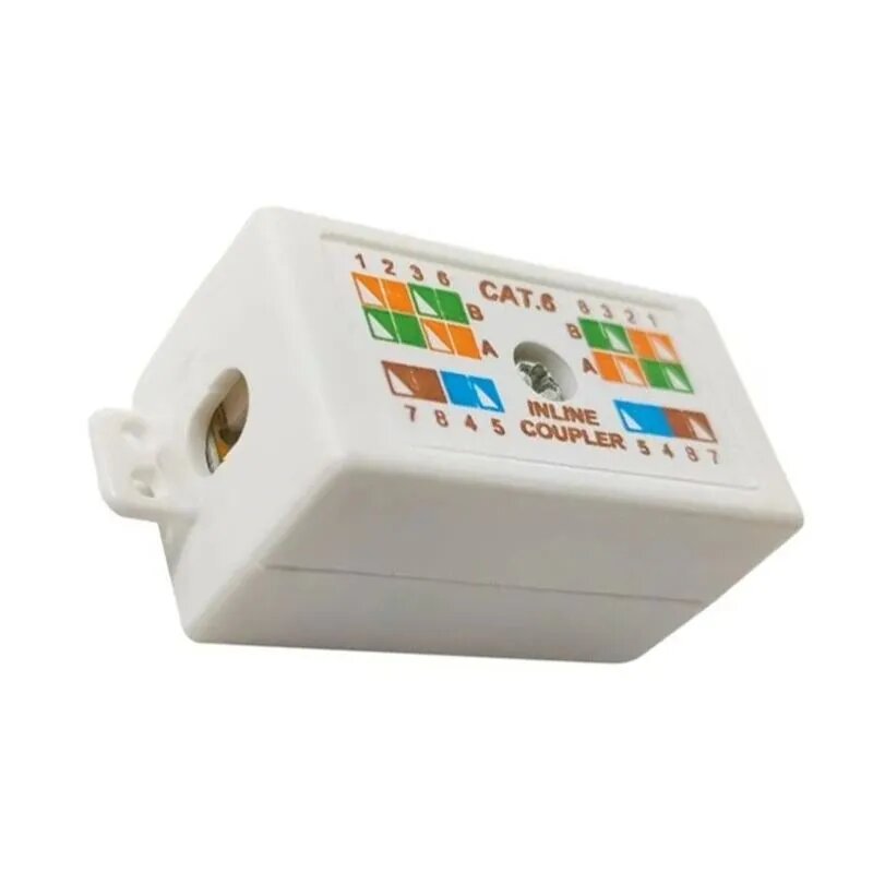 Распределительная Коробка RJ45 Cat6 Для Подключения Сетевого Кабеля Ethernet