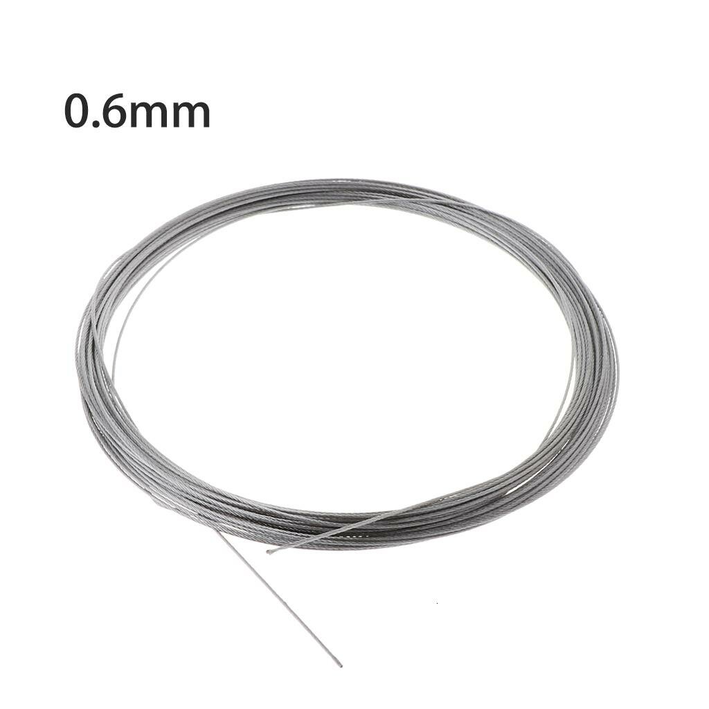Трос из нержавеющей стали 304, 10 м, 0.6mm