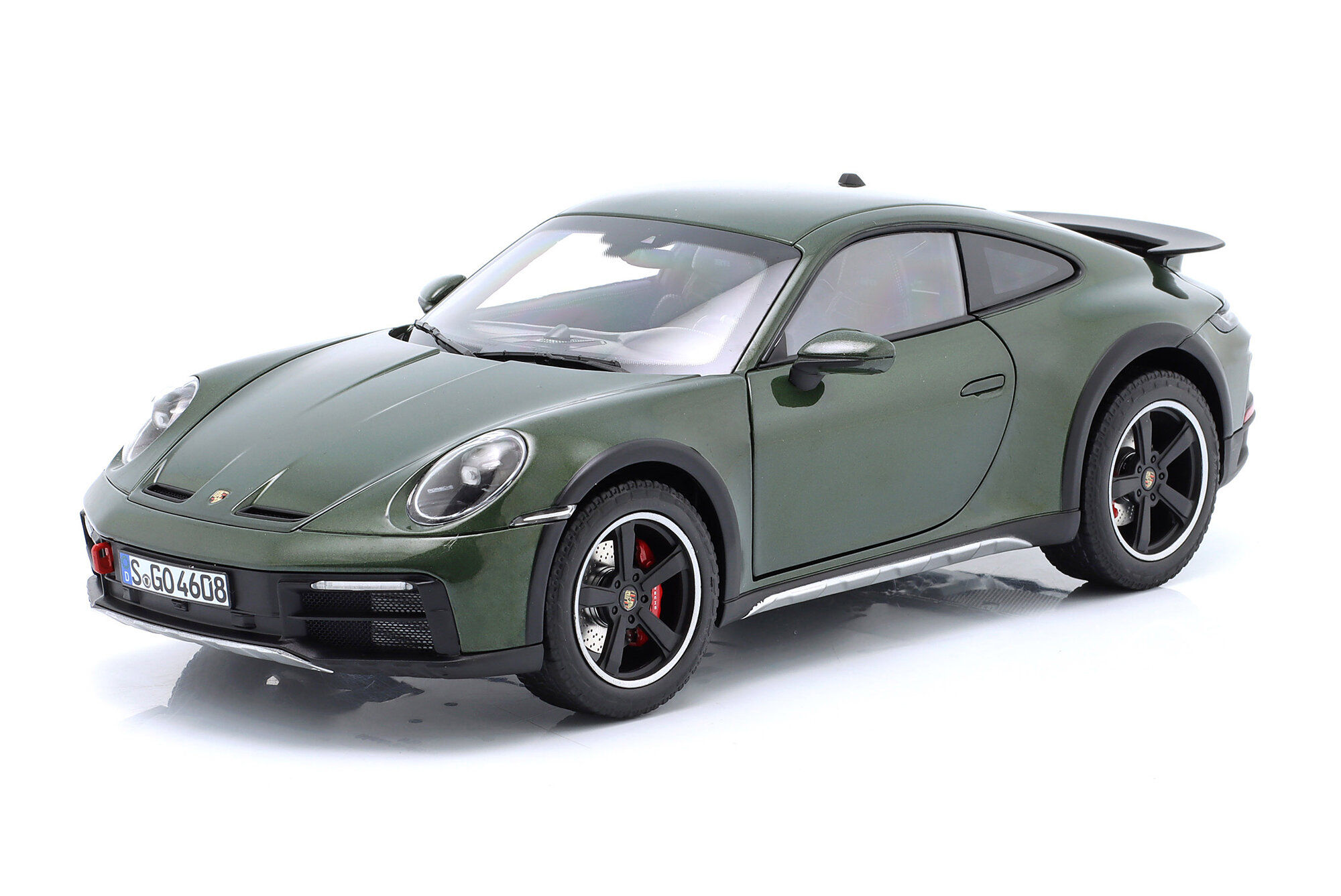 Модель коллекционная NOREV Porsche 911 (992) dakar 2023 green metallic / порше дакар зеленый