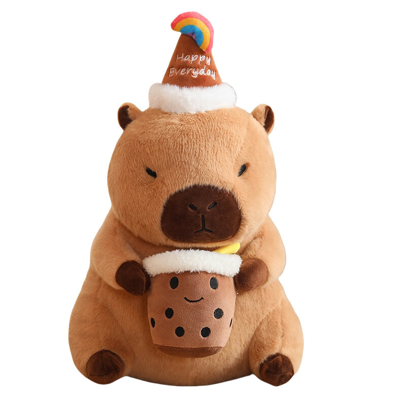 Шапки и кепки унисекс AOAOXIONG для плюшевых кукол капибары, Rainbow Hat, 40CM EU