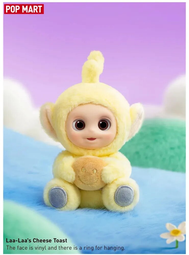 Коллекционная POP MART Teletubbies "Say Hello" Series Figures-Laa-Laa'sCheese Toast