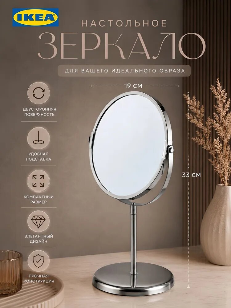 TRENSUM зеркало, нержавеющ сталь IKEA