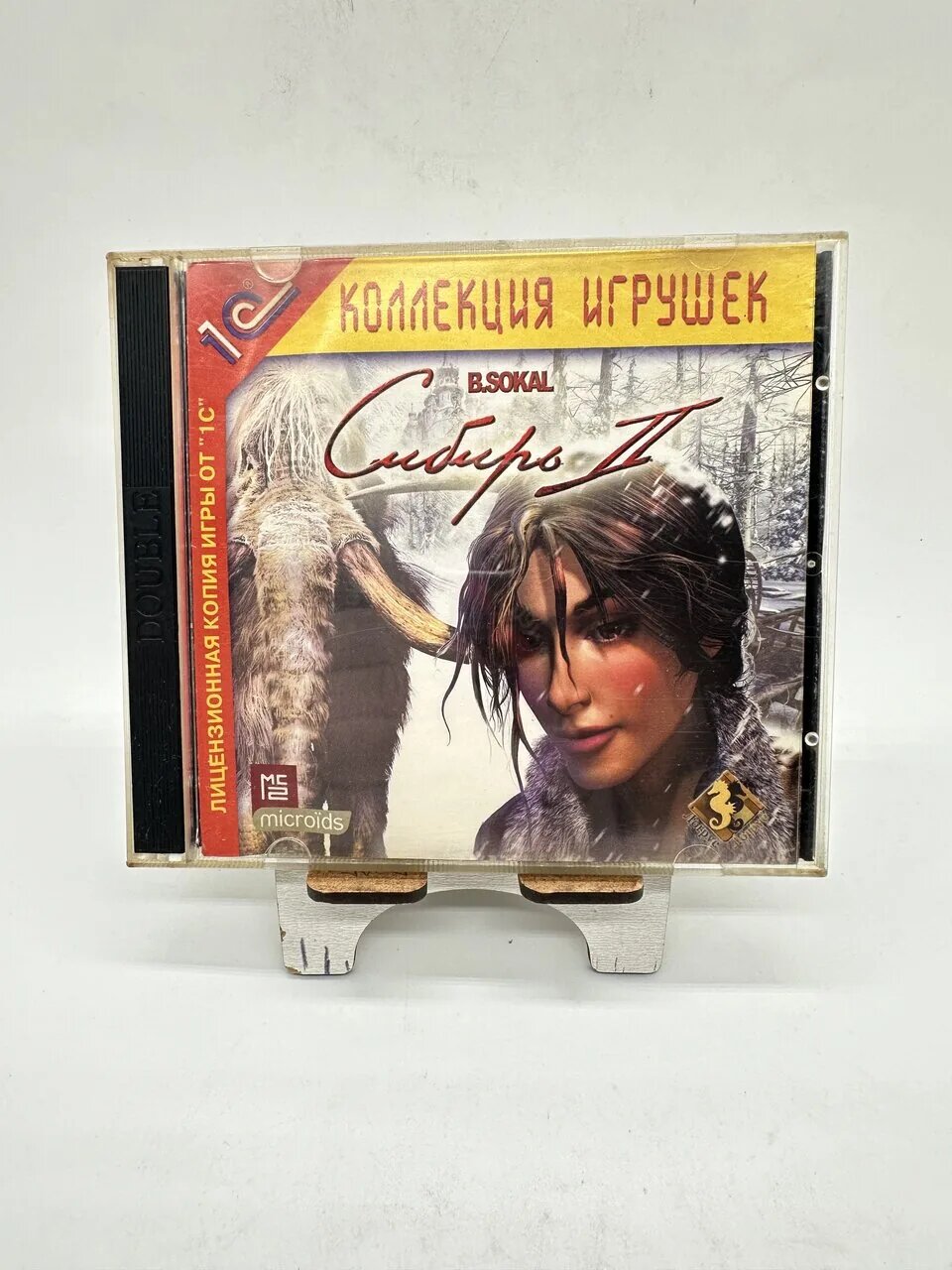 Диск с игрой Сибирь 2 (русская версия)лицензия шикарная