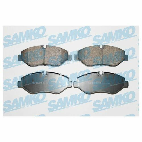 Колодки тормозные дисковые (комплект 4 шт.) Samko 5SP1275 для Mercedes SPRINTER 906, Viano W639, Vito W639; VW CRAFTER 3035 2E,