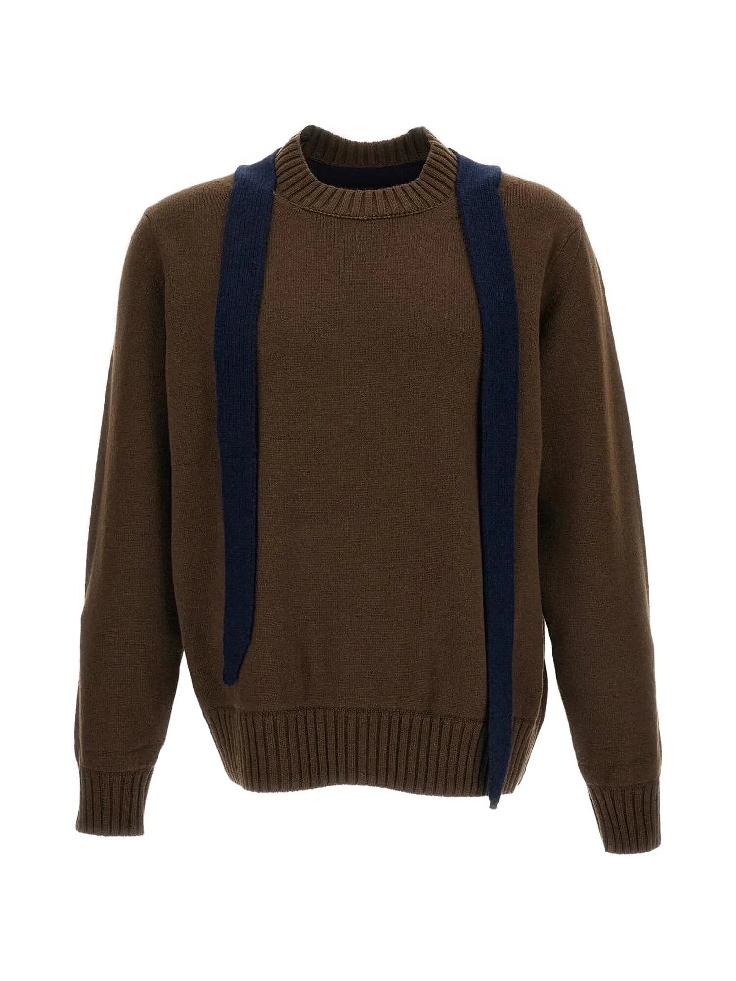 Свитер Scarf-detail sweater