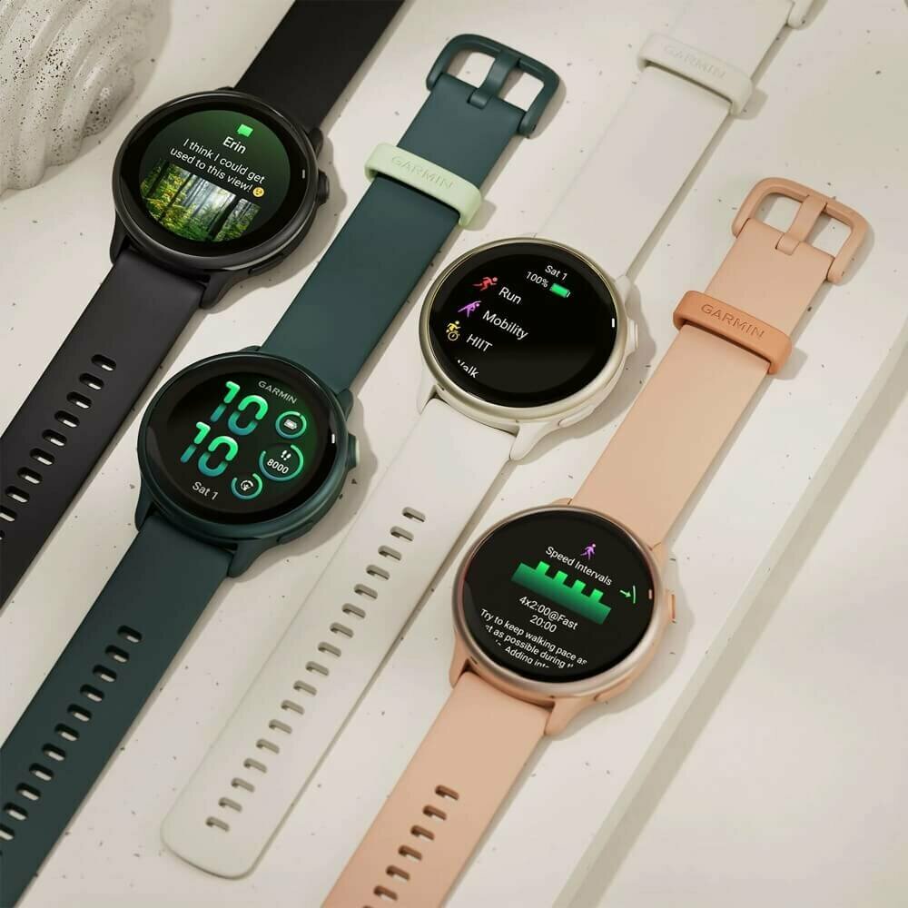 Часы Vivoactive 6 Metallic Jasper Green with Jasper Green Silicone 010-02985-42