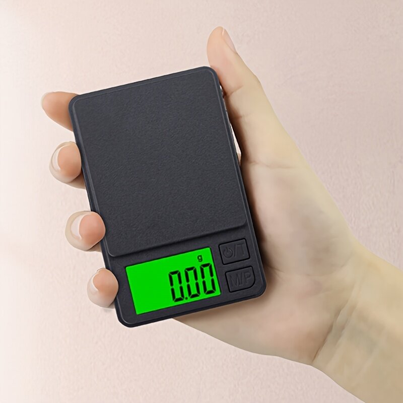 Высокоточные портативные ювелирные весы 200g/0.01g с крышкой, подсветкой, многотарирные, конвертация единиц (г/oz/ct), для кухни, лаборатории, ювелиров, питание от 2 батареек AAA (не входят)