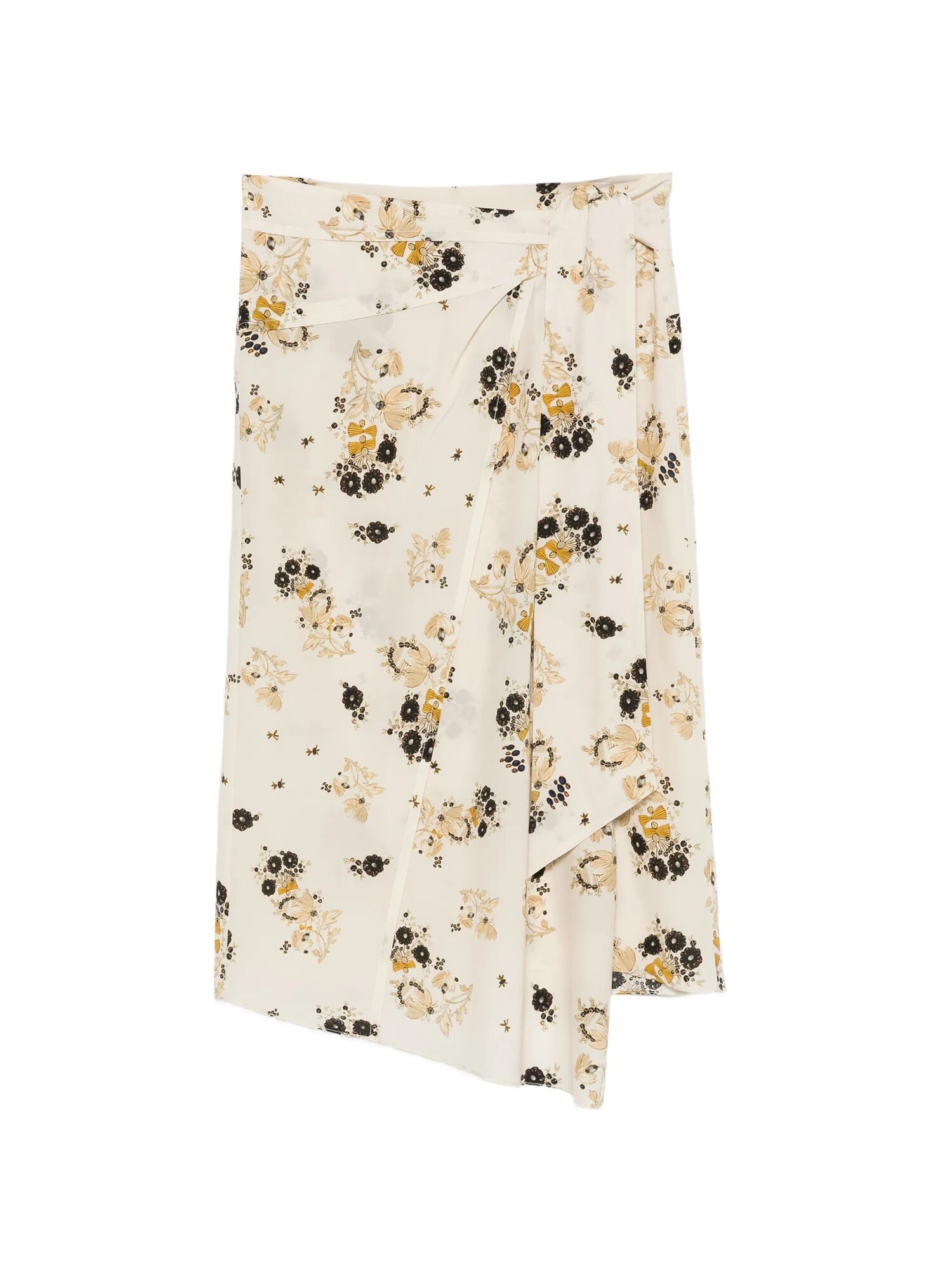 Юбка Faniry floral-print asymmetric skirt
