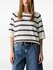 Топ Striped short-sleeve top