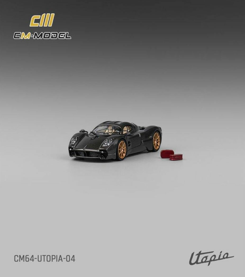 Коллекционная машинка CM MODEL 1:64 Pagani Utopia Fullcarbon