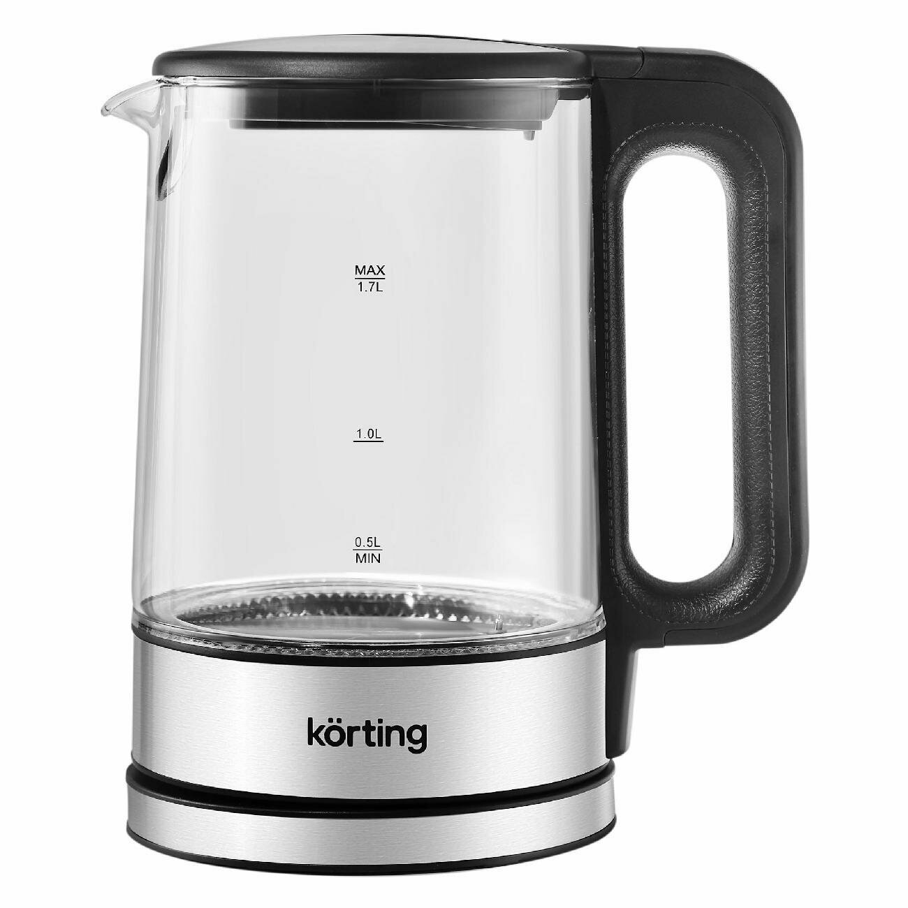 Электрочайник Korting KWK 0901 G нержавеющая сталь