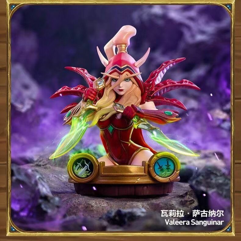 POPMART Валира Сангвинар Домашний очаг Глухая коробка/Hearthstone Valeera Sanguinar Blind box