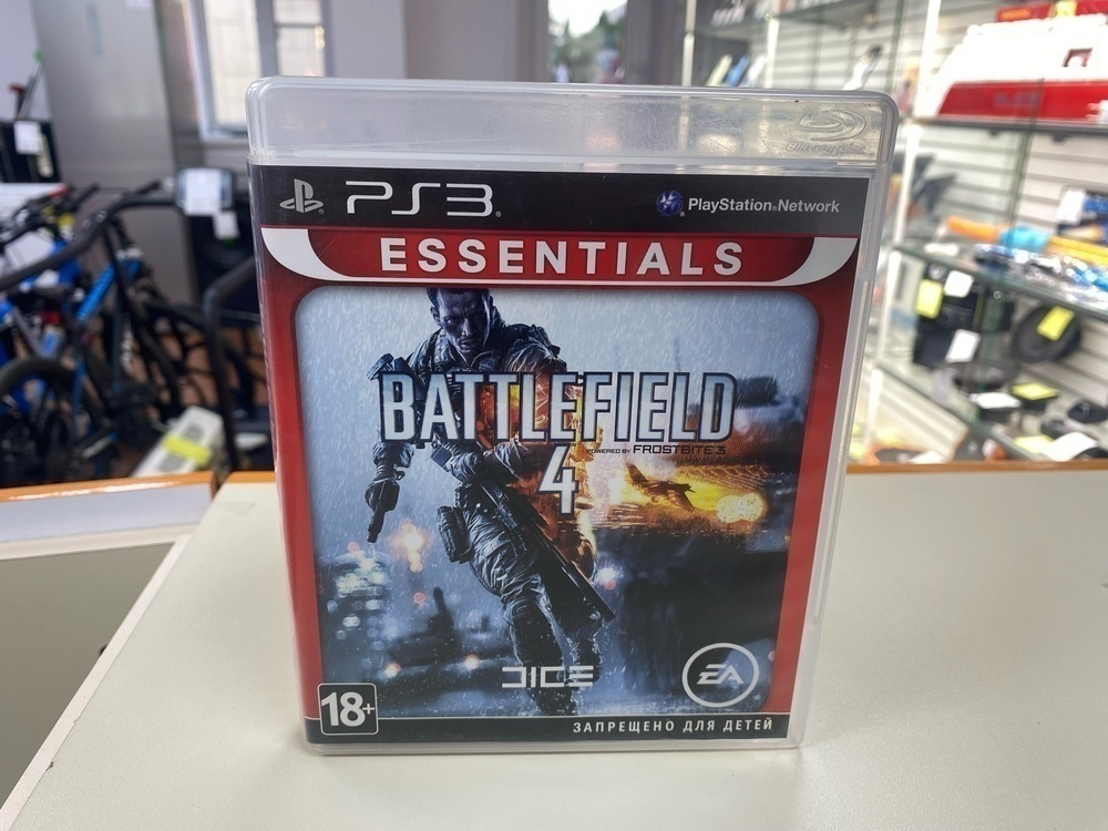Игра Battlefield 4 для PlayStation 3, Диск, На русском, Б/У, Уценка