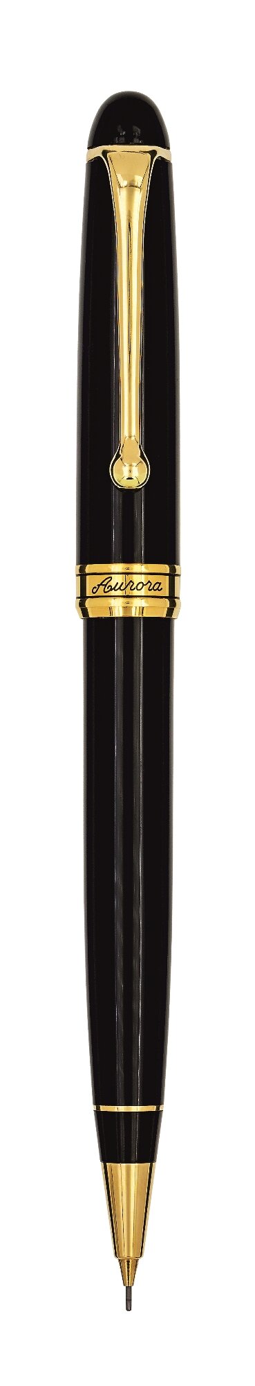 Механический карандаш Aurora Ottantotto black GT, в подарочной коробке 850