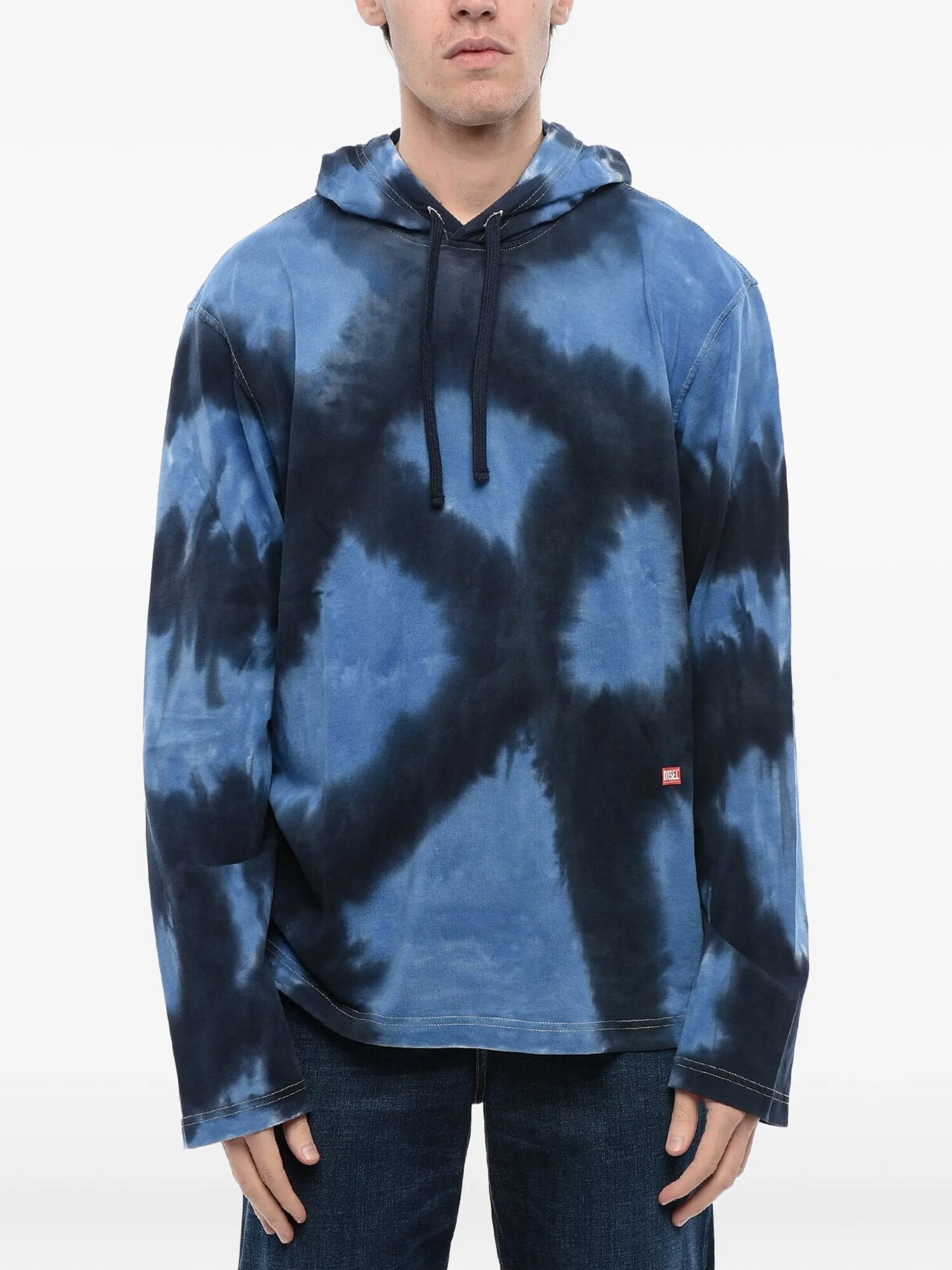 Худи Tie-dye effect hoodie