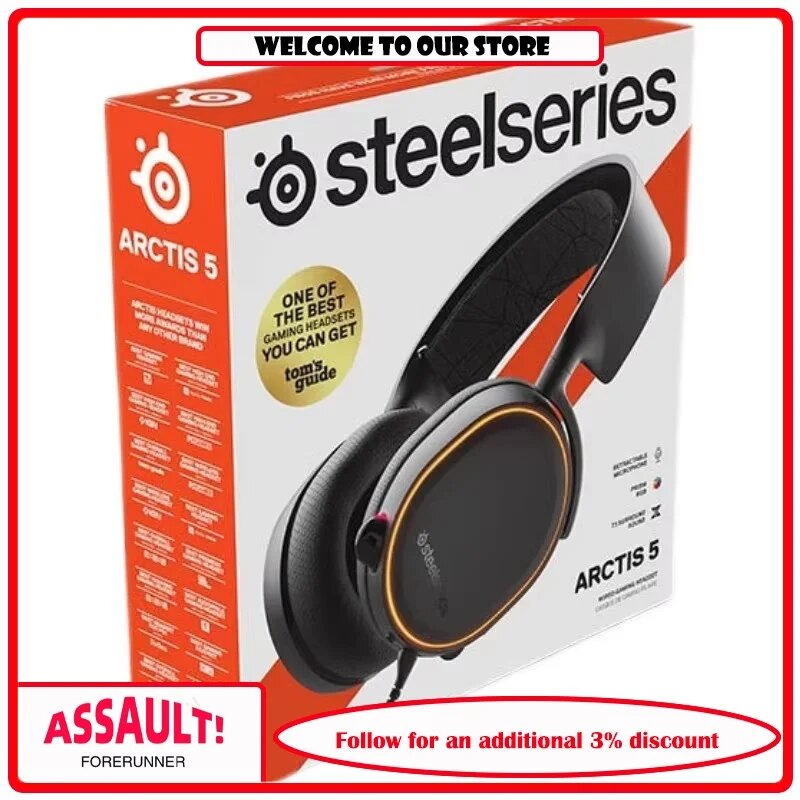 Steelseries Arctis 5 Cold Ice 5 — фото 1