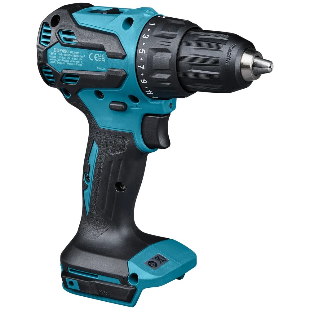 Дрель-шуруповерт аккумуляторная Makita LXT 18В BL XPT , 13мм, 50/27Нм DDF490Z