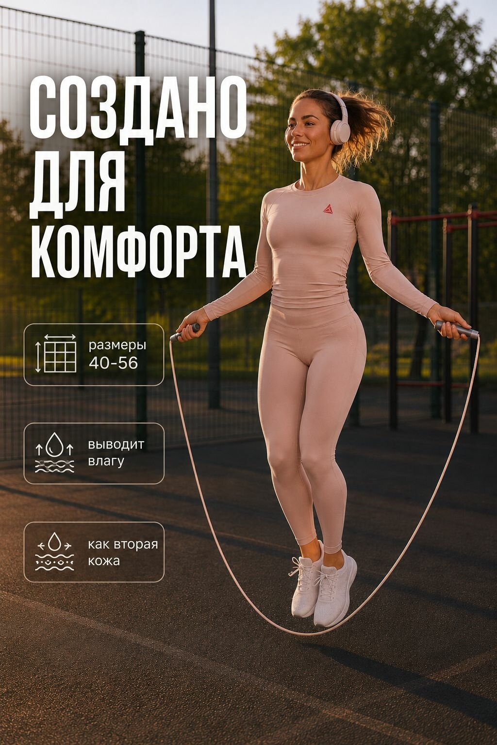 Комплект термобелья Filigrana, размер 40