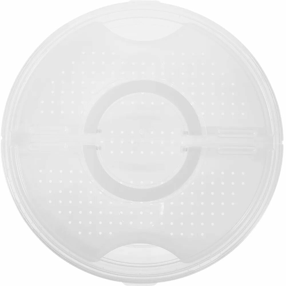 Коробка для продуктов пластиковая прозрачная, 31.84 см х 30.57 см х 7.29 см
