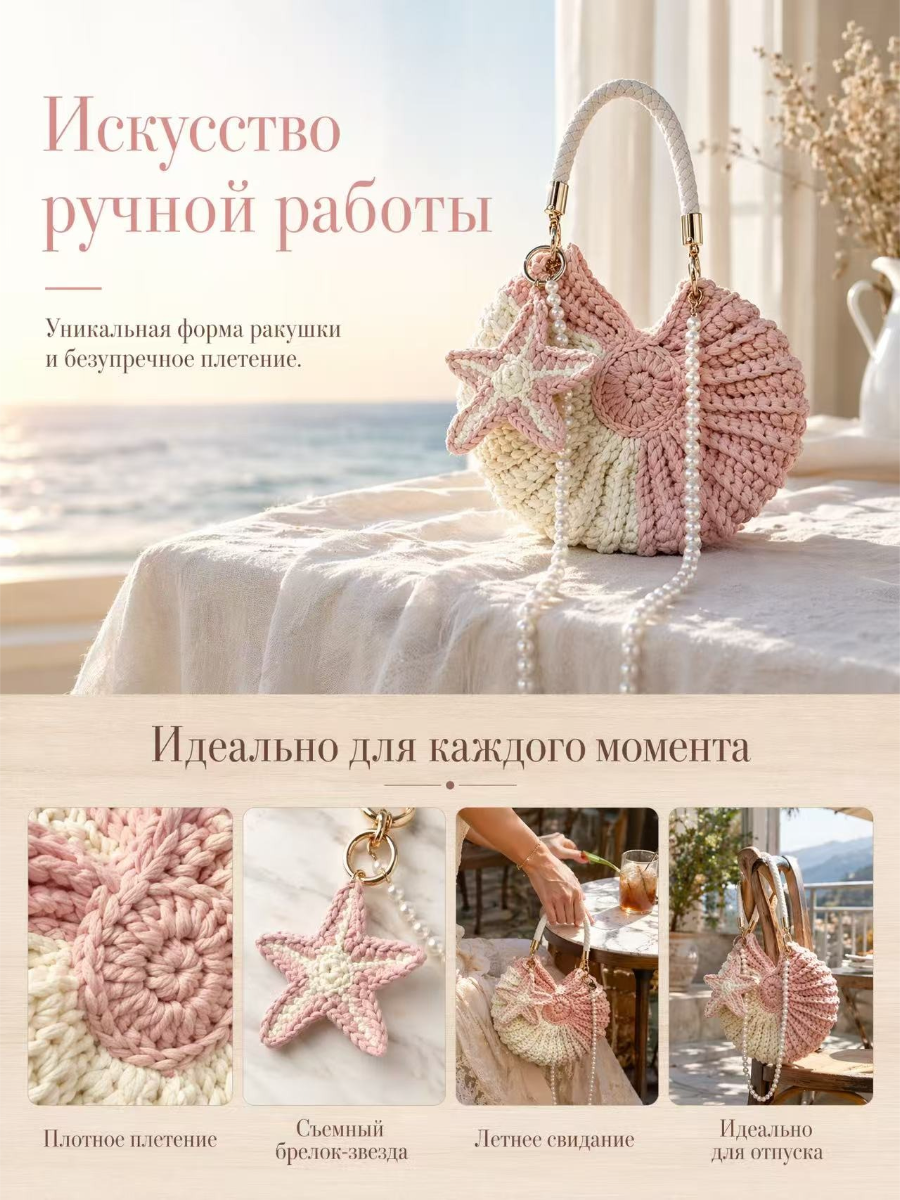 Сумка-рюкзак  Корпусная сумка кроссбоди, фактура вязаная, *435 Active Grey — фото 1