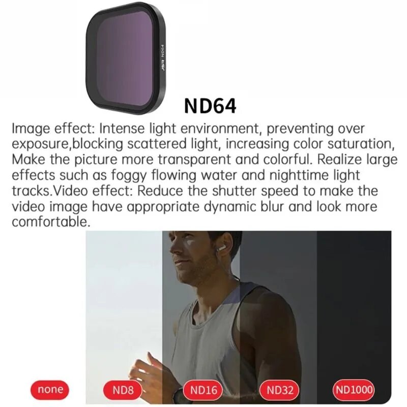 Insta360 Ace Pro/Pro 2 Набор фильтров- ND64