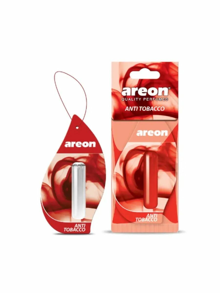 Ароматизатор для автомобилей подвесной "Areon" Anti Tobacco.