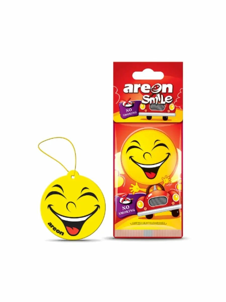 Ароматизатор для автомобиля подвесной "AREON" No Smoking, 1 шт.