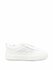 Кроссовки Moncler Logo-embossed ridged-sole sneakers, размер 40, бежевый/белый