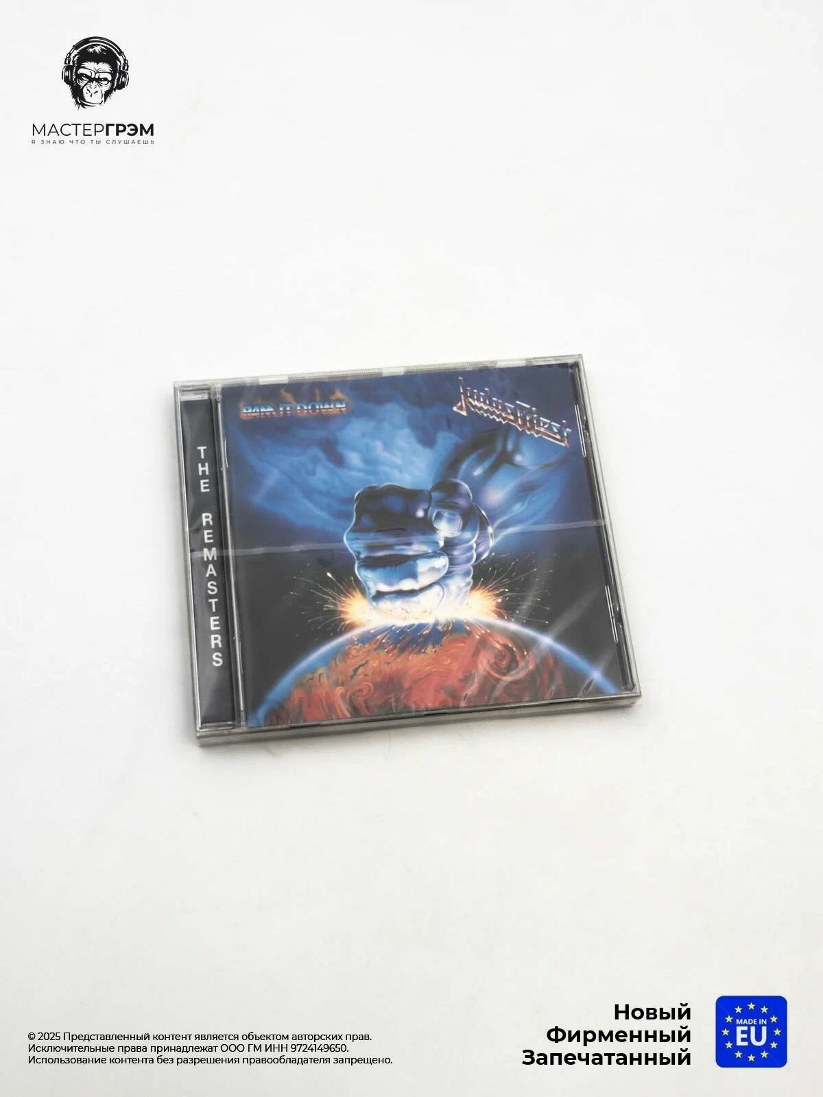 Фирменный аудио диск Judas Priest - Ram It Down (CD) 2002, Jewel