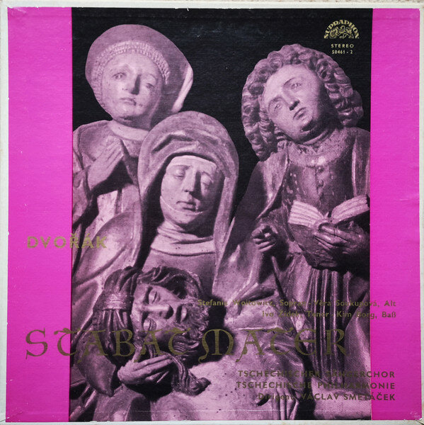 Antonin Dvorak, Vaclav Smetacek 'Stabat Mater Op. 58' 2LP/1983/Classical/Czech/Nm