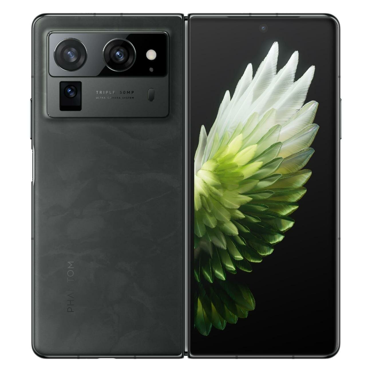 Восстановленный смартфон Tecno PHANTOM V Fold2 5G 12/512GB Karst Green, отличный