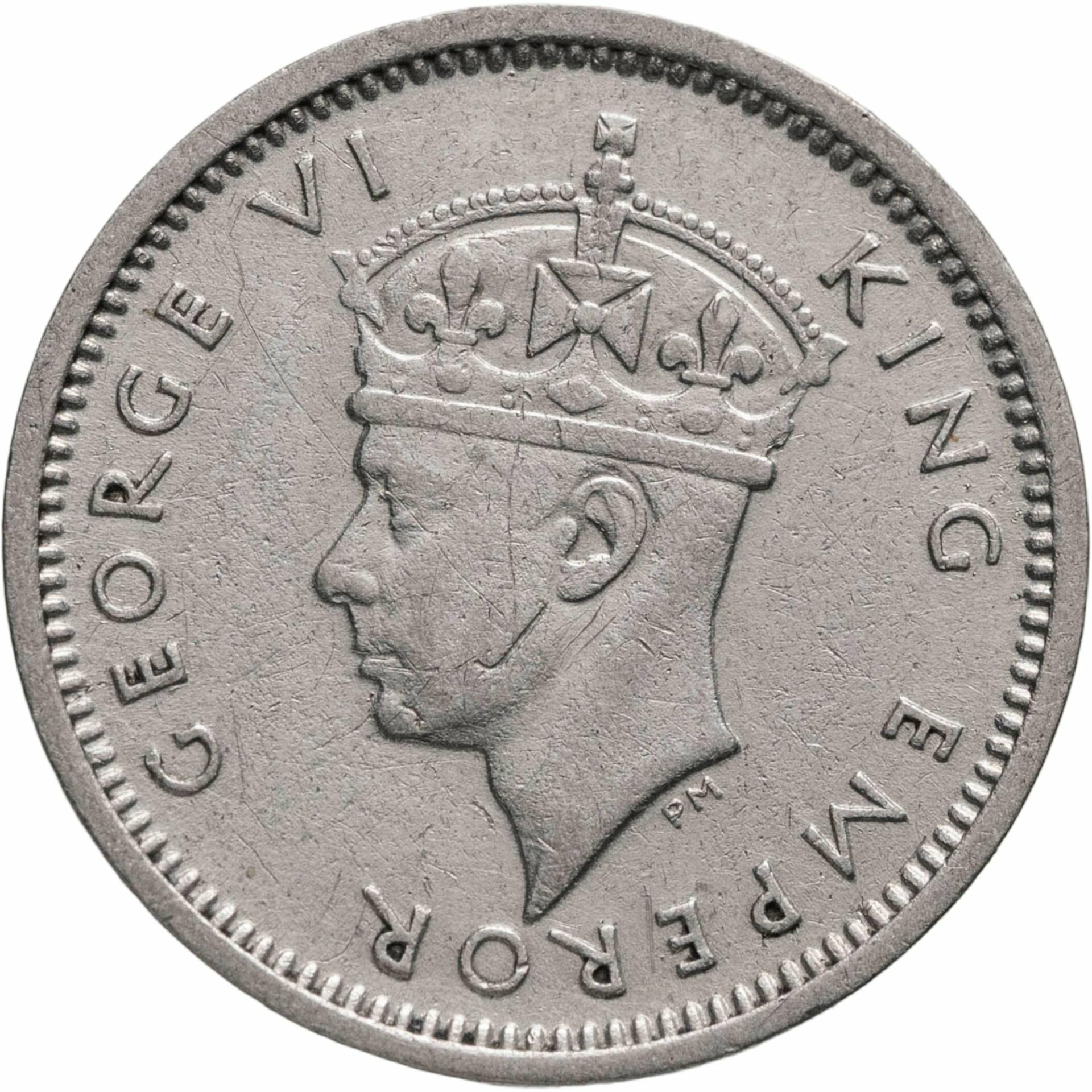 Южная Родезия 3 пенса pence 1945, Серебро 500, в сохранности XF