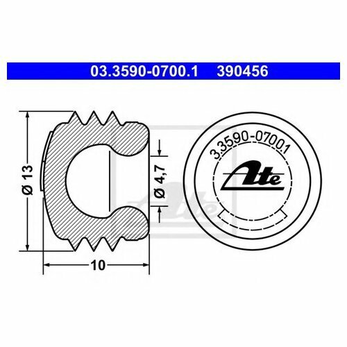 Крышка / защитный колпак Ate 03359007001