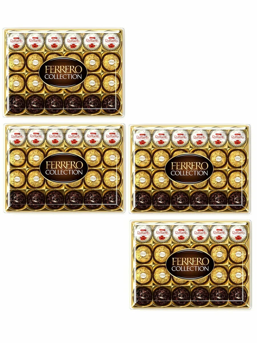 FERRERO Конфеты шоколадные Collection, 269г, 4 уп