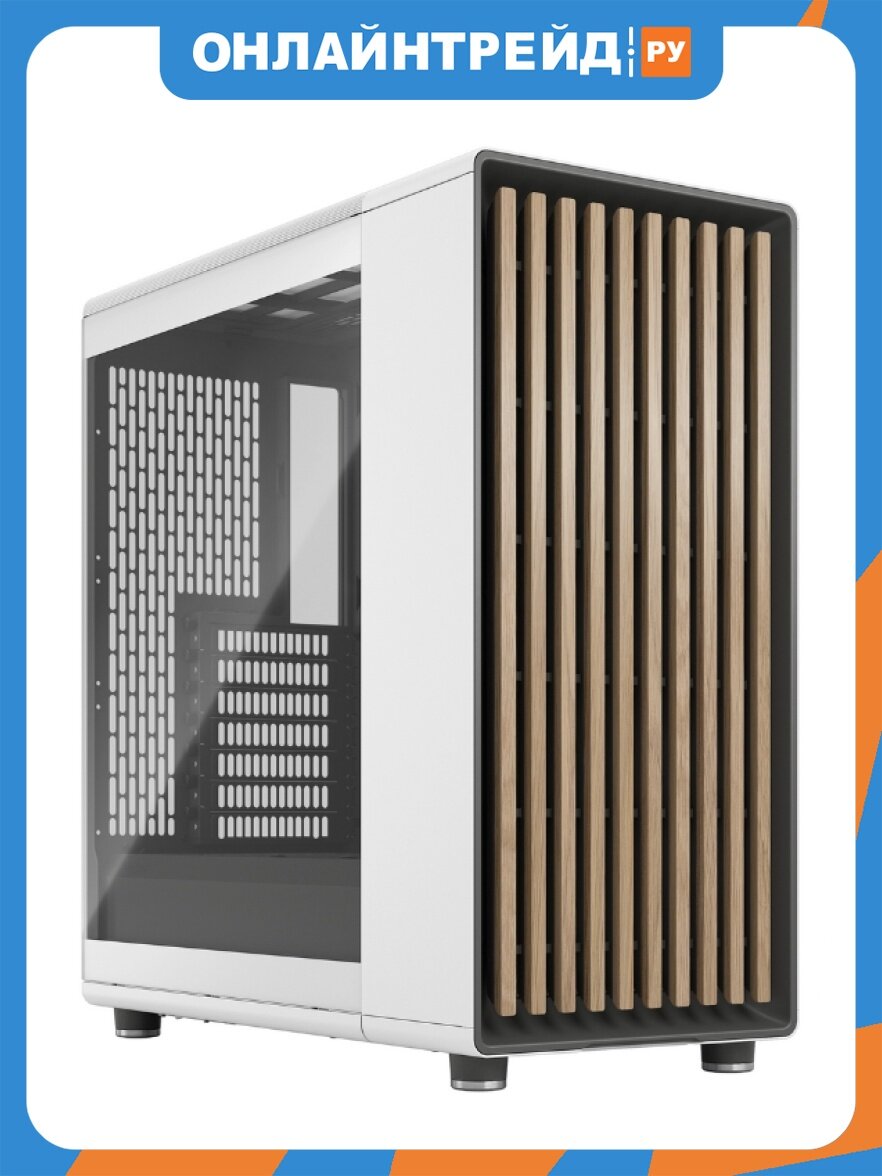 Корпус Fractal Design North Chalk White TG Clear Tint FD-C-NOR1C-04
