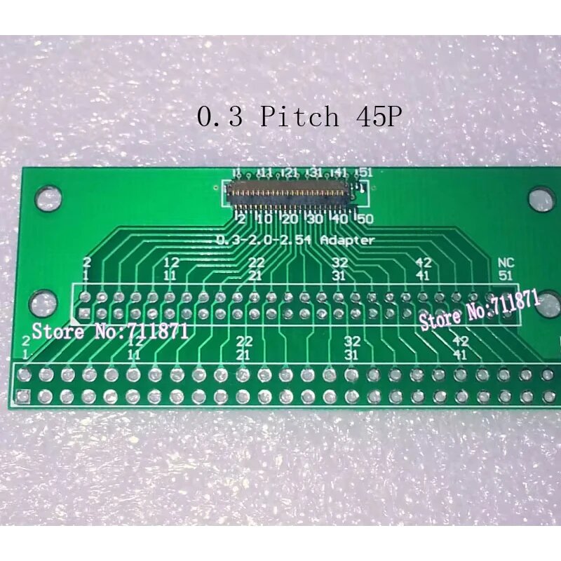 ERE 45P FPC DIP адаптер 0.3 шаг