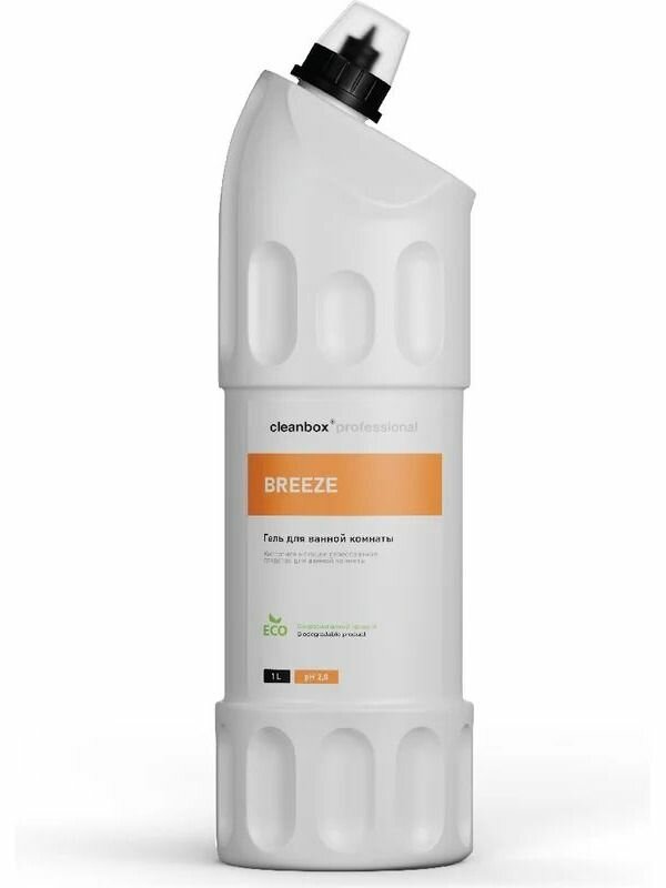 Высокоэффективный гель для ванной комнаты CleanBox Professional BREEZE RUSH 1л (13641)