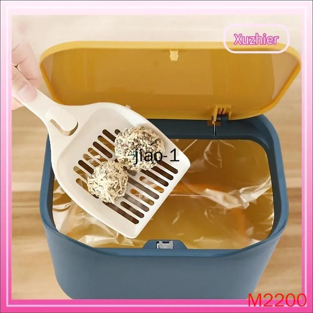 Мусорный бак для кошачьего туалета