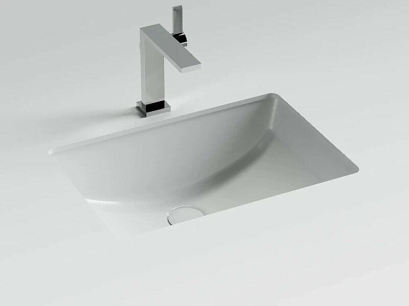Раковина встраиваемая снизу Ceramicanova Эра 52 CN7032 цвет Белый
