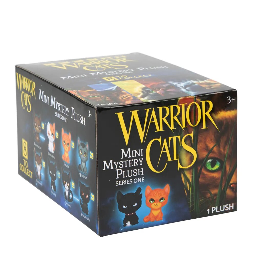 Warriors cats плюшевая коллекционная игрушка (mystery box)-Series 1-1 штука