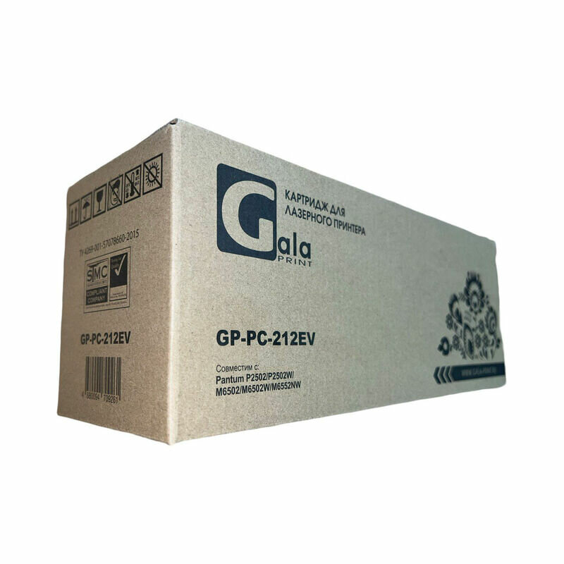 Картридж PC-212EV для Pantum M6502W, M6502, M6552NW 1.6k GalaPrint