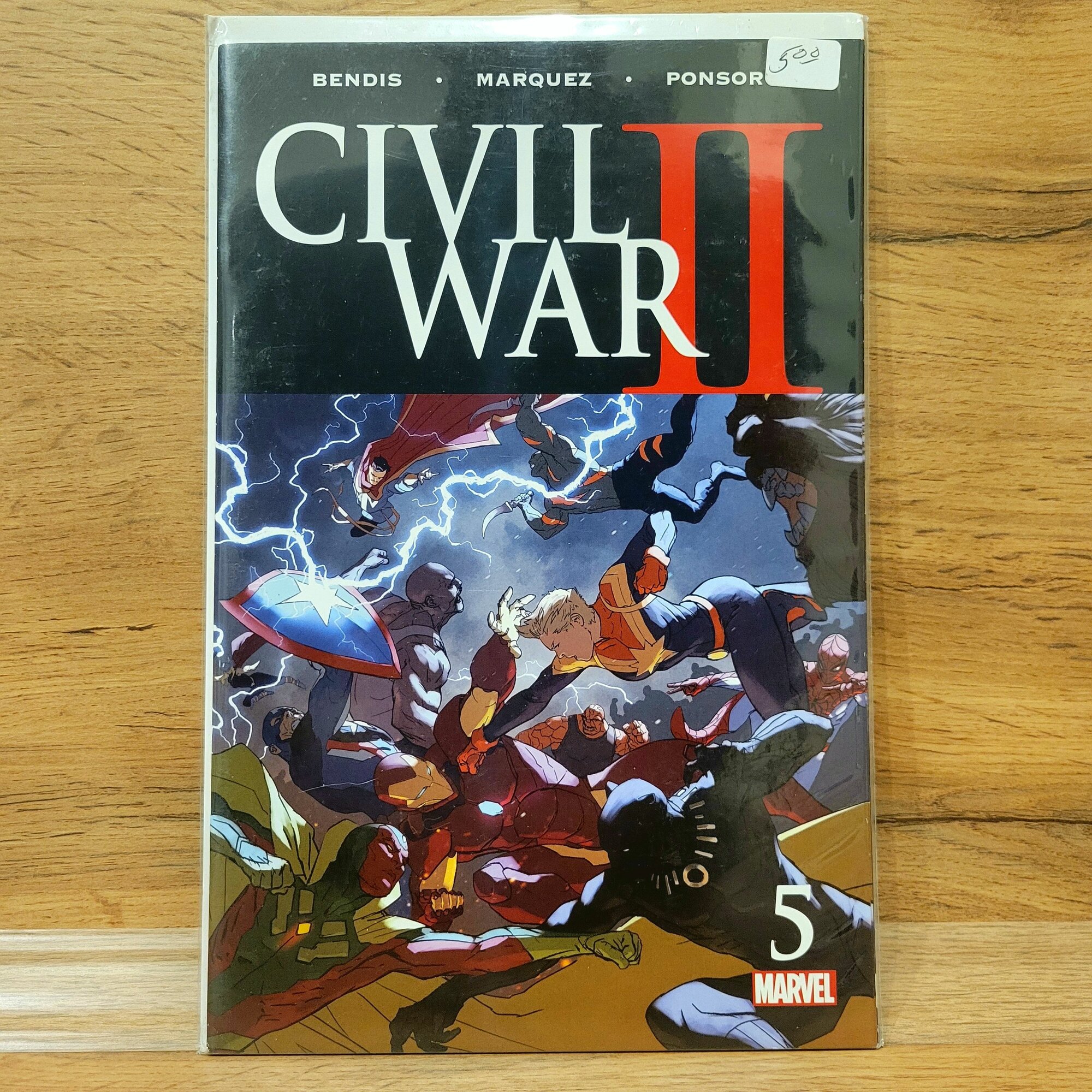 Оригинальный Комикс Civil War 2 #5.