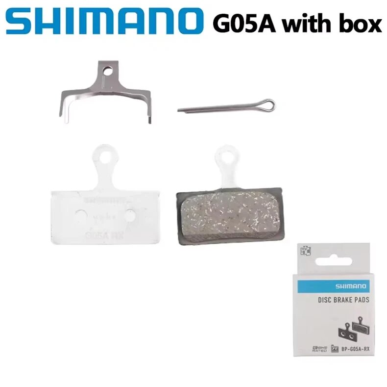 Shimano G05A серые тормозные колодки 1шт с коробкой