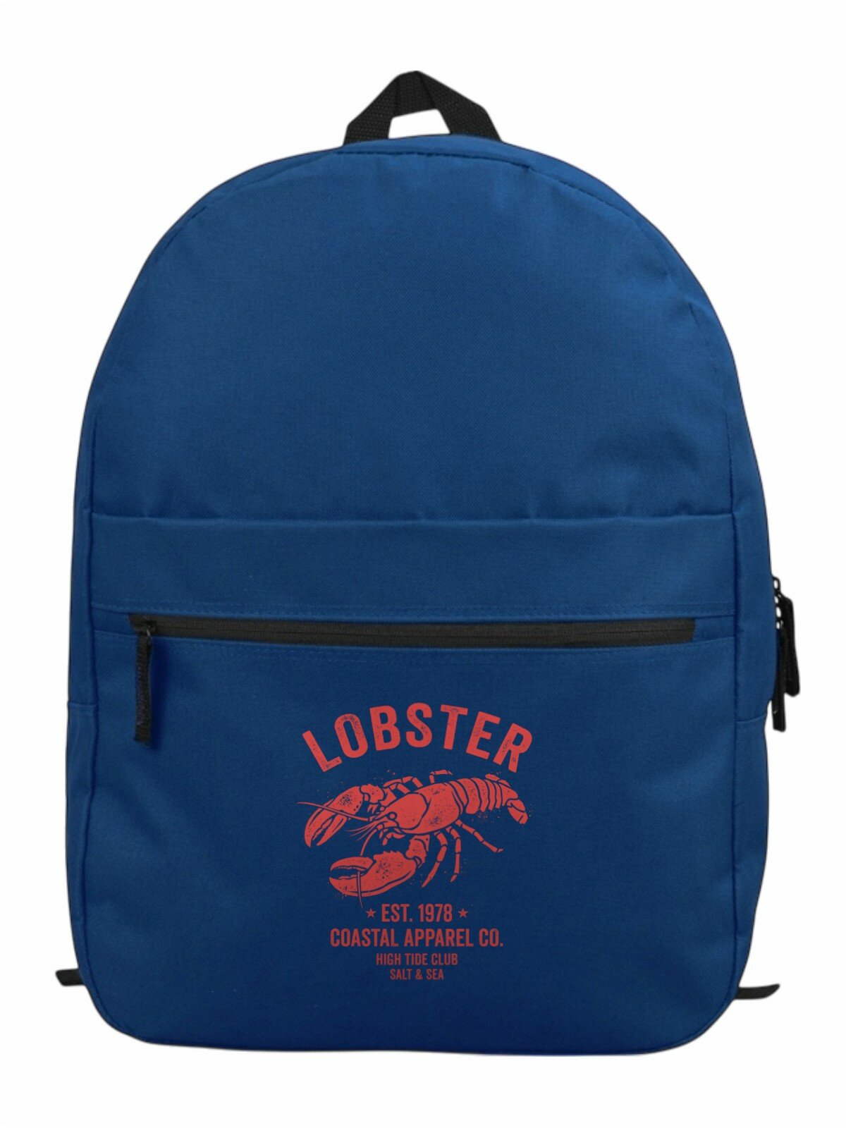 Рюкзак с принтом с лобстером рак винтаж lobster повар летний вайб, 27 л, унисекс