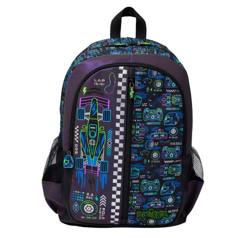 Рюкзак школьный Smiggle с принтом, фиолетовый